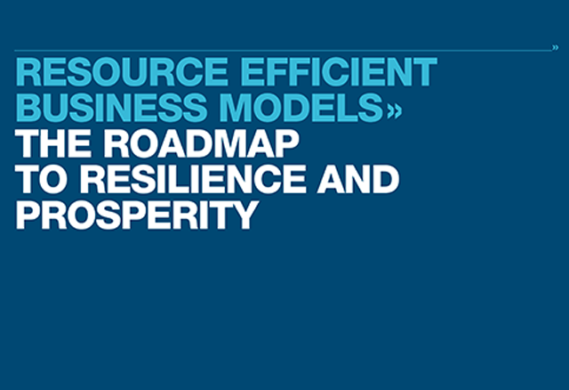 Resource Efficient Business Models: the roadmap to resilience and ...